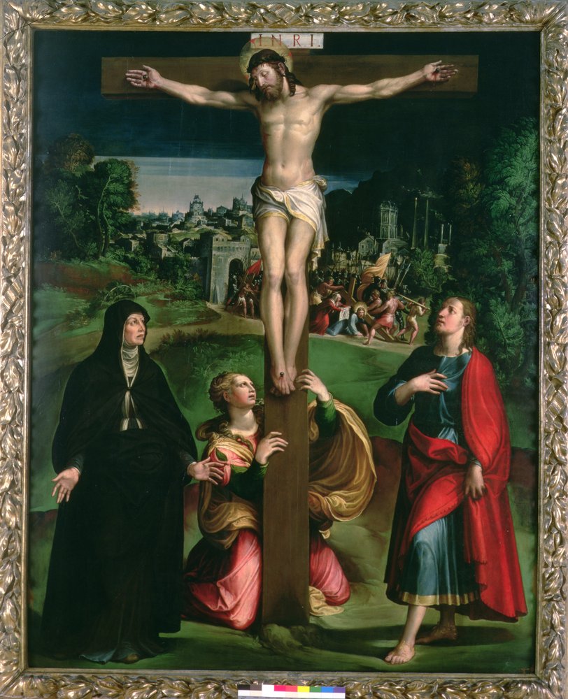 Crucifixion with the Virgin, Mary Magdalene and St. John the Evangelist